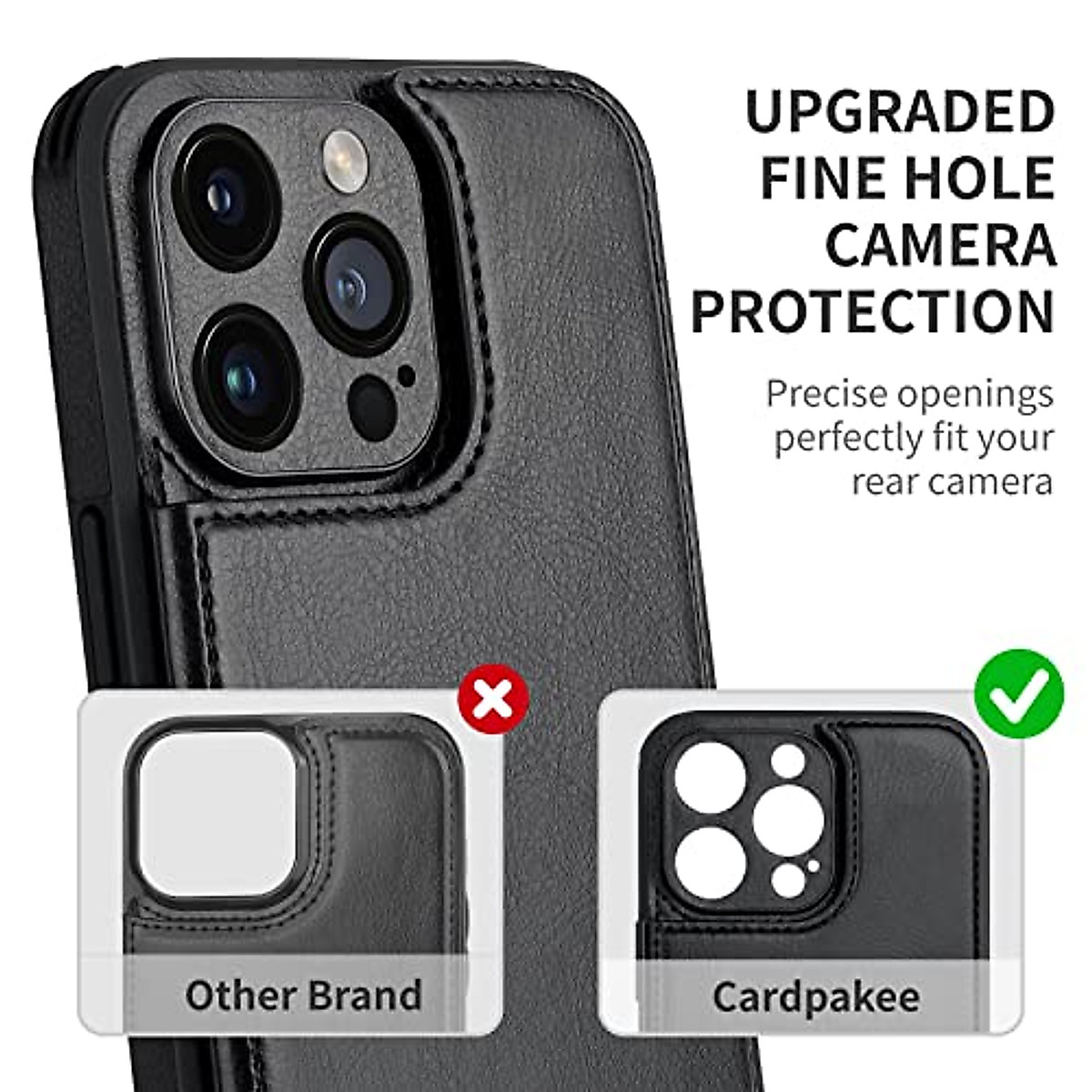 Case Wallet for iPhone 14 Pro Max Case with Card holder, Cardpakee Wallet Case for iPhone 14 Pro Max, Phone Wallet Case for iPhone 14 Pro Max Case with Wallet, Case Card Holder for iPhone 14 Pro Max