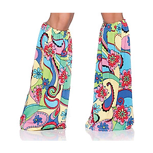 Underwraps Costumes Women's Retro Hippie Costume - Far Out, Multi, Small