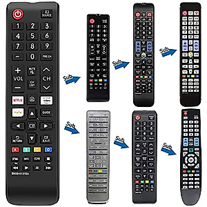 Newest Universal Remote Control for All Samsung TV Remote Compatible All Samsung LCD LED HDTV 3D Smart TVs Models