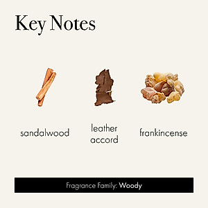 LAFCO New York 2024 Holiday Signature Candle, Limited Edition Holiday Feu de Bois - 15.5 oz - 90-Hour Burn Time - Reusable, Hand Blown Glass Vessel - Made in The USA