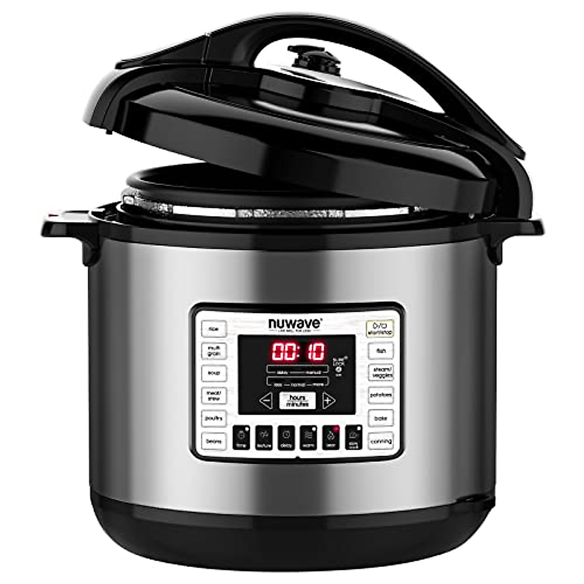 Nuwave Nutri-Pot Digital Pressure Cooker 8-quart with Stainless Steel Inner Pot & Sure-Lock Technology