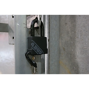 ABUS 70/35 KA Solid Brass Weatherproof Padlock Keyed Alike (Code - 6301), Black