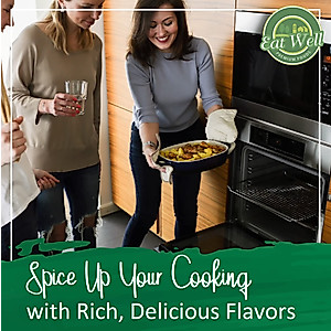 Eat Well Rosemary Leaves 16 oz, Premium Whole Dried Rosemary Leaves Bulk Pack, Dry Rosmarinus Officinalis 100% Natural Vegan Rosemary Seasoning Traditional Mediterranean Ingredients Dry Rosemary