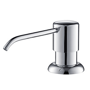 KRAUS Boden Kitchen Soap and Lotion Dispenser in Chrome, KSD-53CH