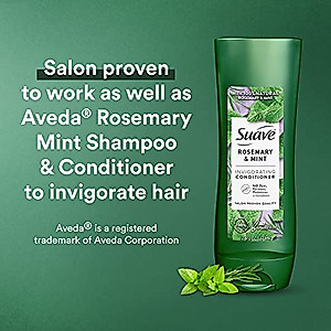 Suave Conditioner Revitalizing Rosemary + Mint Paraben Free Hair 12.6 oz