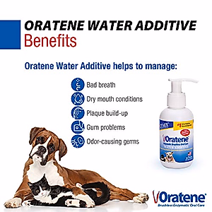 Pet King Brands Zymox Oratene Enzymatic Brushless Oral Care Water Additive, 4oz