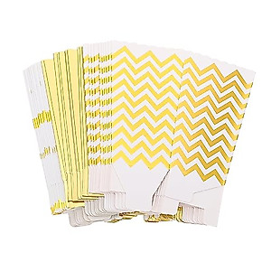 ULTECHNOVO 36pcs Popcorn Boxes Popcorn Box Snack Container Food Container Paper Bags for Food Wedding Popcorn Bags Popcorn Paper Case Snacks Paper Popcorn Cups Food Case Food Box Vintage