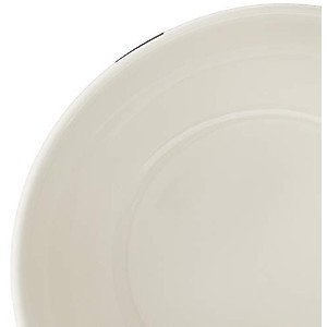 Kate Spade New York Deco Dot Medium Serving Bowl, 2.78 LB, White