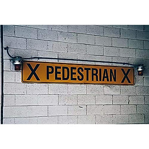 Train Station Vintage Tin Sign Gifts for Men, Outdoor Aluminum Metal Sign, Road Signs, Man Cave, Street Signs 16" x 4"