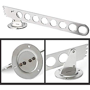 Folding Wall Mount Clothes Hanger Rack Wall Clothes Hanger Stainless Steel Clothes Hooks with Swing Arm Holder Closet Organizers and Storage,Wardrobe Organizer Wall Mounted Clothes Bar