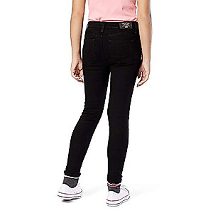 Signature by Levi Strauss & Co. Gold Label Girls' Super Skinny Jeans, Black Diamond, 14