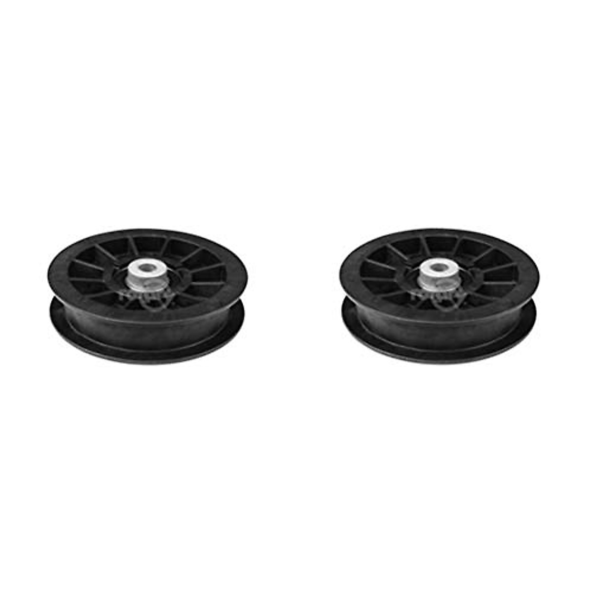 2 Pack Flat Idler Pulley Fits Exmark Toro 109-3397 Quest 74812 74815 74820 74914