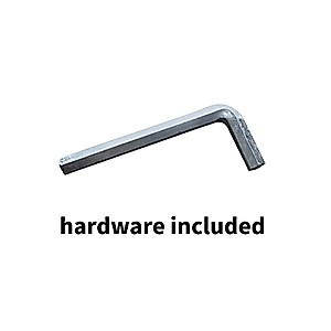 Shepherd Hardware 16" Adjustable Fit Table Clamp Legs, Black