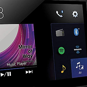 Pioneer DMH-2600NEX Multimedia Bluetooth Car Stereo Receiver with Apple CarPlay, Android Auto, 6.8" WVGA Display and Gravity Magnet Phone Holder Bundle