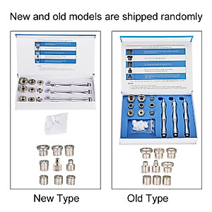 Peeling Tips, Replacement Skin Grinding Tips with Handle Stainless Steel Filter Set Beauty Machine Set