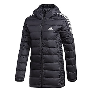 adidas Female Essentials Down Parka, Black,XS