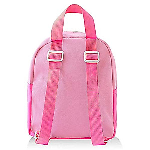 Disney Minnie Mouse Backpack and Lunch Box Bundle Set for Preschool Toddlers ~ Deluxe 11" Minnie Mouse Mini Backpack, Minnie Lunch Tin with 24 Pc Puzzle, Stickers (Minnie Mouse School Supplies)