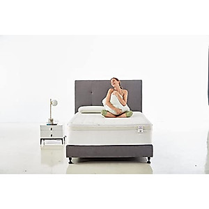 California King Size Mattress - 14 Inch Cool Memory Foam & Spring Hybrid Mattress with Breathable Cover - Comfort Plush Euro Pillow Top - Rolled in a Box - Oliver & Smith