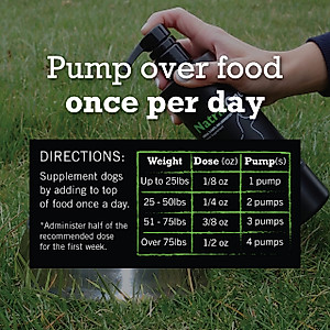 Camelina Oil for Dogs, Dog Skin and Coat Supplement All-Natural Supplements, Support Hearts, Joints, Coats, Skin and Anti-inflammatory Systems, Protective & Maintenance Care, 16 oz by NatrixOne