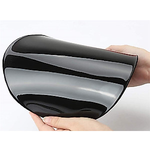 Mouse Pad - Mouse Mat with Wrist Rest Support, Gel Foam Rest Anti-slip Rubber Base, for Laptop Computer PC Home Office Working Gaming -wolf chief magic circle Indian style