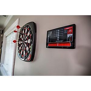 Arachnid SDB4000 Electronic Soft Tip Smart Dartboard with Online Game Play, Black (SDBC4000ARA)