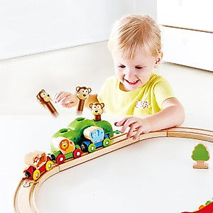 Hape Music and Monkeys Toddler Railway Train