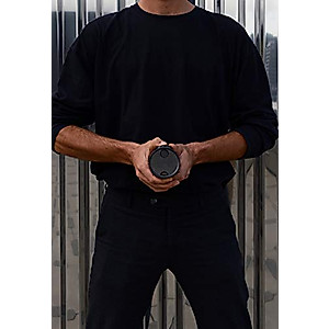 SIGG - Insulated Coffee Cup - Travel Mug Miracle Black - Hot & Cold, Leakproof, BPA Free - 18/8 Stainless Steel - 9oz