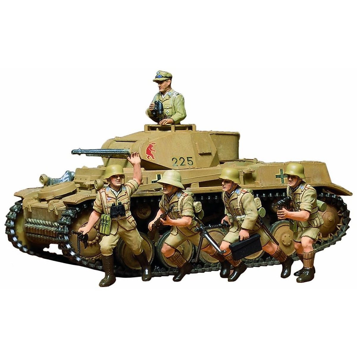 TAMIYA 35009 1/35 German PZKPFW II Plastic Model Kit