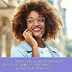 Nice 'n Clean SmudgeGuard Lens Cleaning Wipes (100 Total Wipes) | Pre-Moistened Individually Wrapped Wipes | Non-Scratching & Non-Streaking | Safe for Eyeglasses, Goggles, & Camera Lens