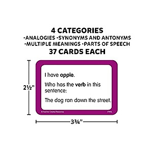 Teacher Created Resources Grade 3-4 I Have Language Arts Game