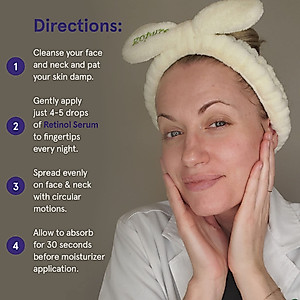 goPure Retinol Serum For Face - Anti-Aging Serum with Retinol for a Firmer, Lifted, and Youthful Look, Formulated with Green Tea and Vitamin E to Improve the Look of Dull, Uneven Skin - 1 fl oz