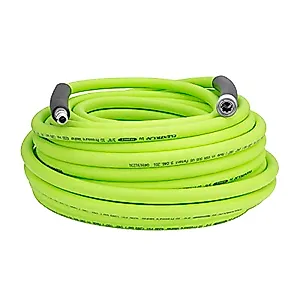 Flexzilla HFZPW426100Q-E 4200 PSI, 3/8 in. x 100' Pressure Washer Hose, 100 ft, ZillaGreen