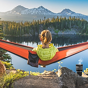 HEATO USA Flag Tumbler 20 oz, Double Wall Stainless Steel Insulated Travel Mug Coffee Cup with Lid for Ice Drinks & Hot Drinks (Black)