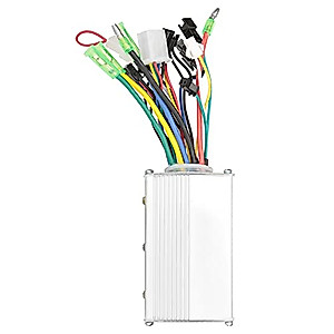 VGEBY Ebike Motor Controller, Aluminium Alloy 36V/48V 350W Brushless Controller for Electric Bicycle Electric Scooter