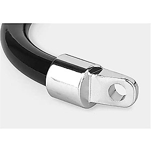 Bicycle Lock Portable Mini Ring Lock Anti-Theft Steel Cable Lock, Suitable for Mountain Road Bike Riding Equipment Accessories(Color:Blue)