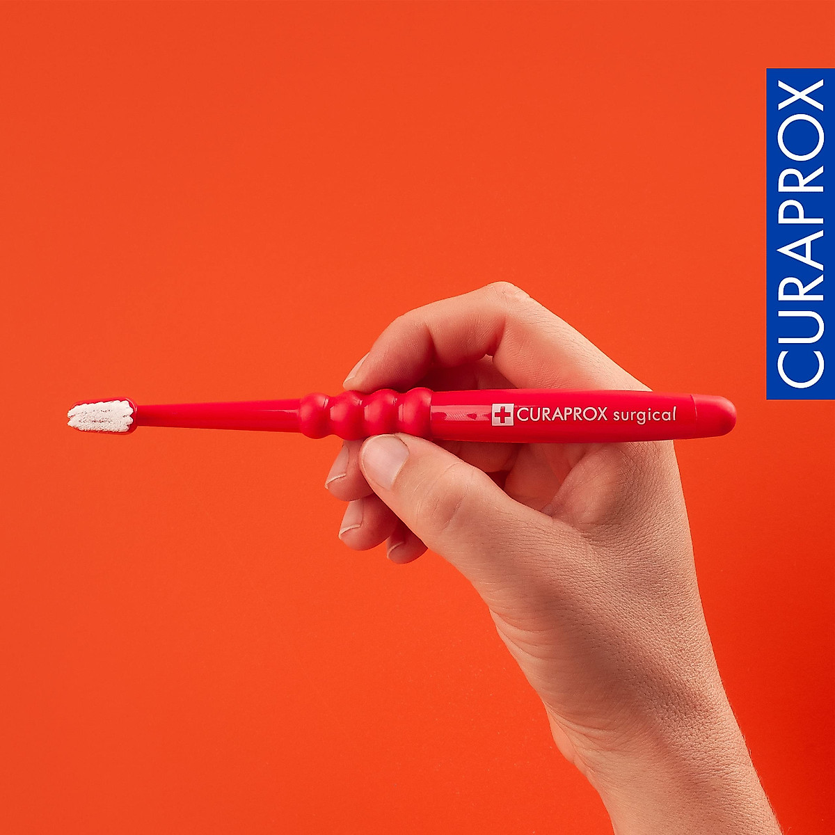 Curaprox CS Surgical Mega-Soft Toothbrush, Red