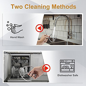 Flat Beater for KitchenAid 5-6 Quart Bowl-Lift Stand Mixer, Stainless Steel Paddle Attachments Fits for Kitchenaid Professional 5 Plus and 600 Seris Mixer, Mixing Accessories, Dishwasher Safe