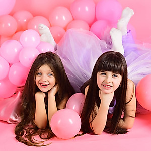 Civaner 168 Pack Balloon Garland Arch Kit Latex Balloon Different Sizes 18/10/5 Inch Balloons Wall Decor for Wedding Birthday Party(Gradient Pink)