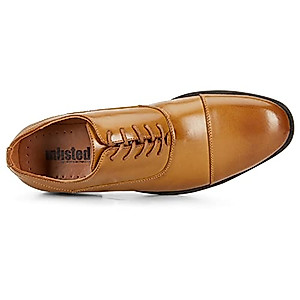 Kenneth Cole Men's Unlisted Half Time Oxford, Tan, 9.5