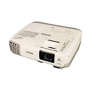 Epson PowerLite 97 3LCD Projector 2700 ANSI HD 1080i HDMI, Bundle: Remote Control, Power Cable, HDMI Cable