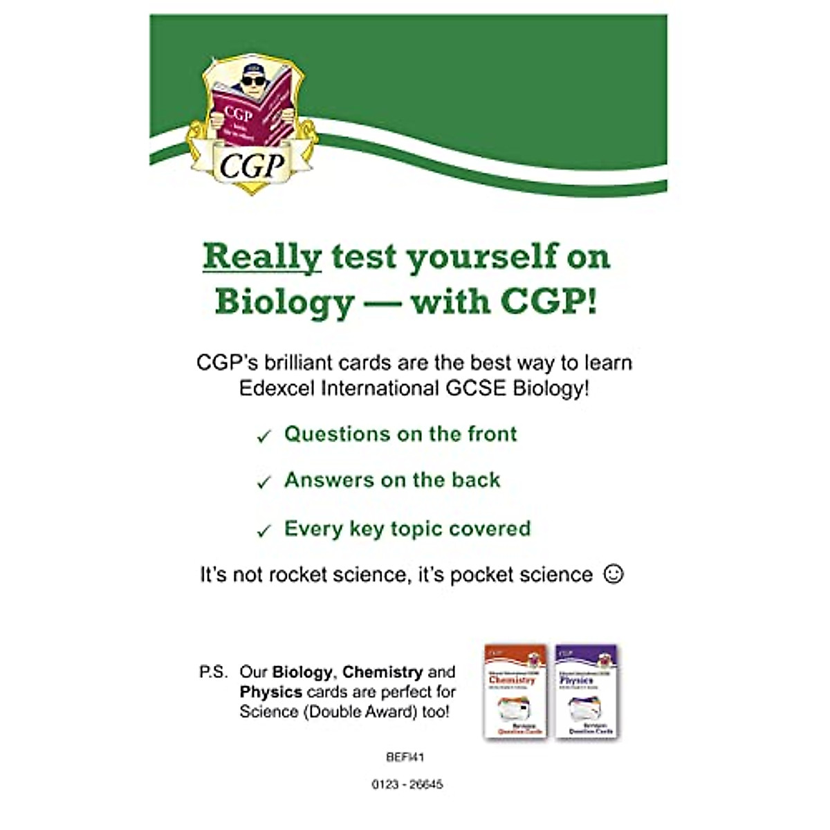 New Grade 9-1 Edexcel International GCSE Biology: Revision Question Cards (CGP IGCSE 9-1 Revision)