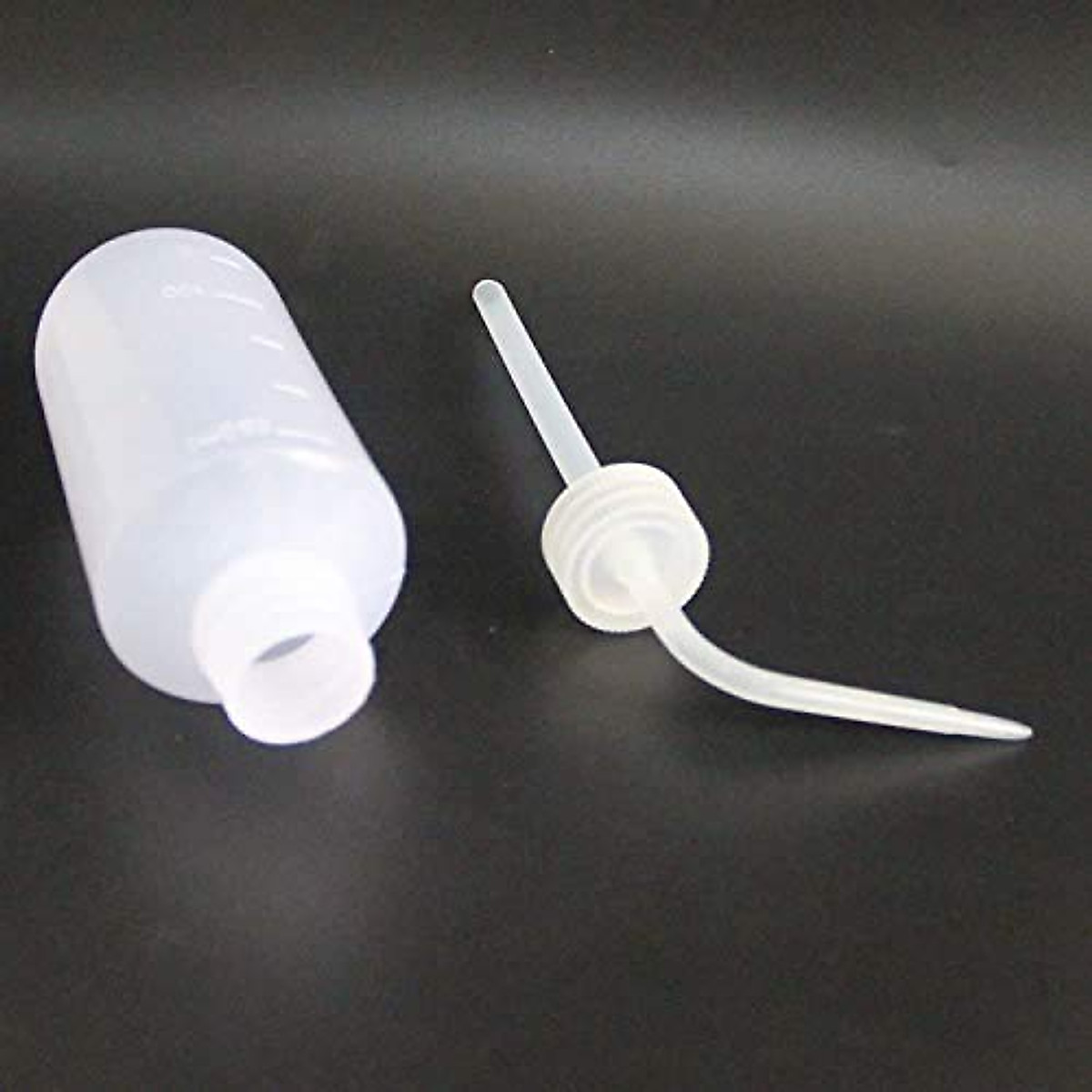 DOWEI Wash Bottle,Squeeze Bottle,LDPE,250ml/8OZ 2pcs Plastic Tattoo Green Soap Washing Bottle (250ML)