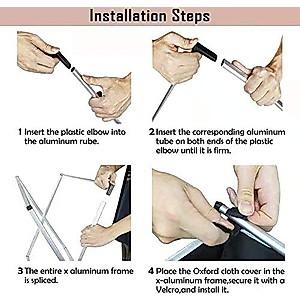 125L Laundry Basket Clothes Hamper Organizer Sorter Storage Foldable 2 Sections Hampers with Aluminum Frame (24x 15x 23 inches) Washing Dirty Cloth Bag for Bathroom Bedroom Garage (white gray)