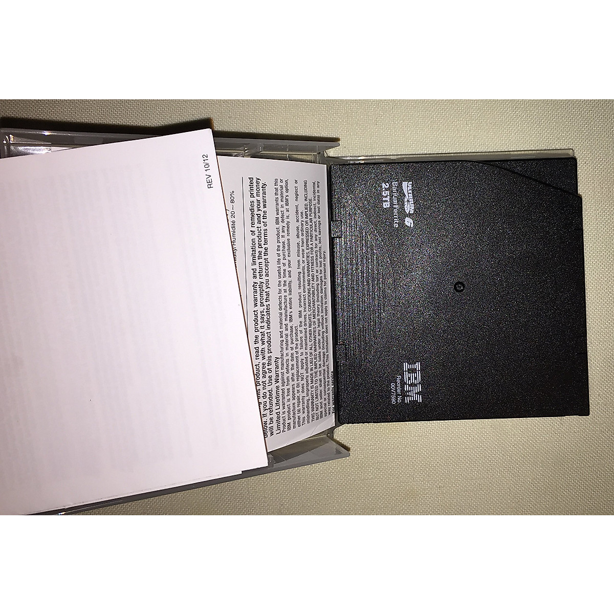 IBM (00V7590) LTO Ultrium 6 Data Cartridge