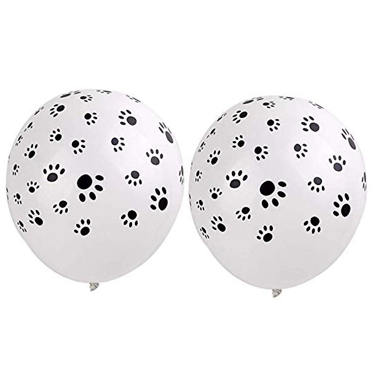 Dreamcolor Dog Happy Birthday Decorations Lets Pawty Balloon Dog Cat Party Banner (Gold)