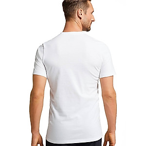 Jockey Men's Undershirt Classic Crew Neck - 3 Pack, White, M
