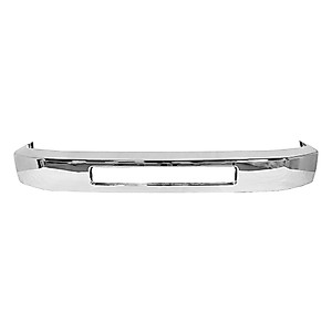 MBI AUTO - Chrome Steel, Front Bumper Face Bar for 2008-2019 Ford Econoline E150 E250 E350 Super Duty E450 Super Duty Van, FO1002410