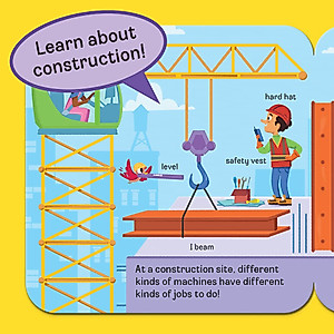 Peek-a-Flap Dig! - Construction Lift-a-Flap Board Book for Babies and Toddlers; Ages 2-7