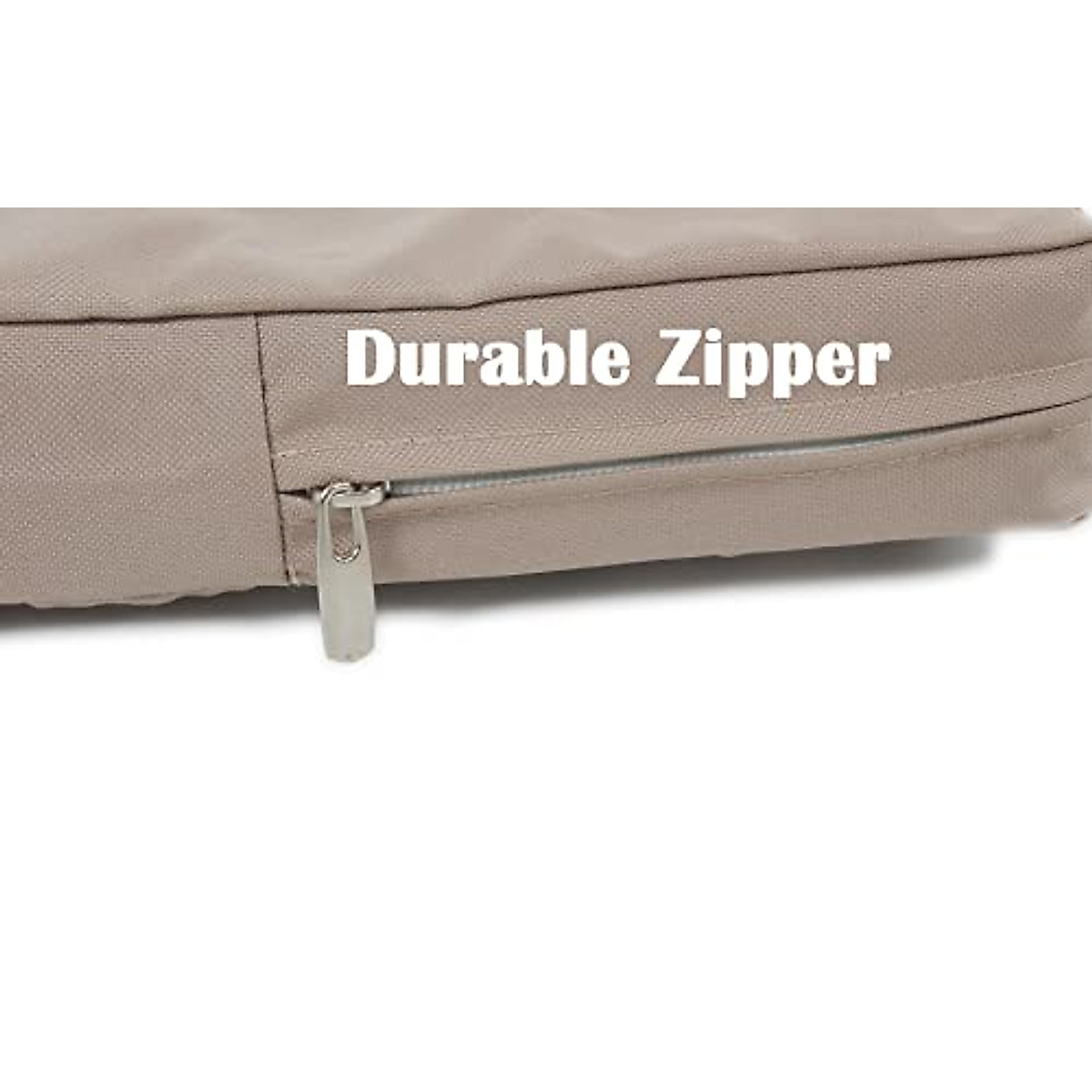 Leeymoo Outdoor Cushion Replacement Covers, Water Repellent Patio Seat Cushion Covers-Only Covers (20"x20"x2" 2 Pack Navy)