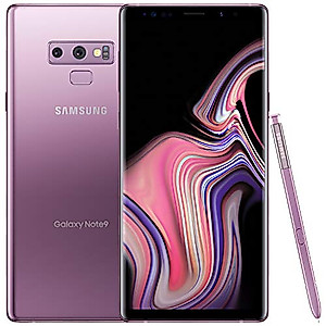 Samsung Galaxy Note 9 Factory Unlocked Phone with 6.4" Screen and 128GB (U.S. Warranty), Lavender Purple